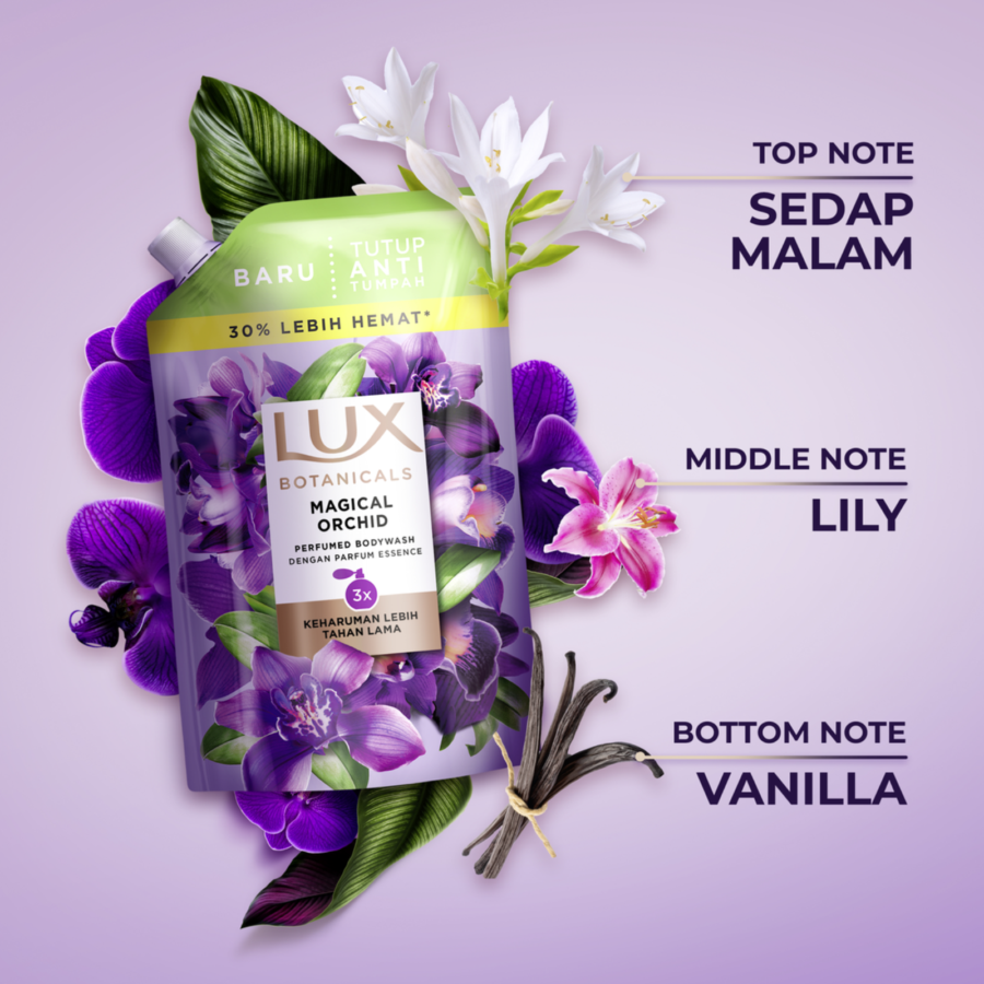 Lux Botanical Magical Orchid Body Wash Refill 400ml | ASTRO
