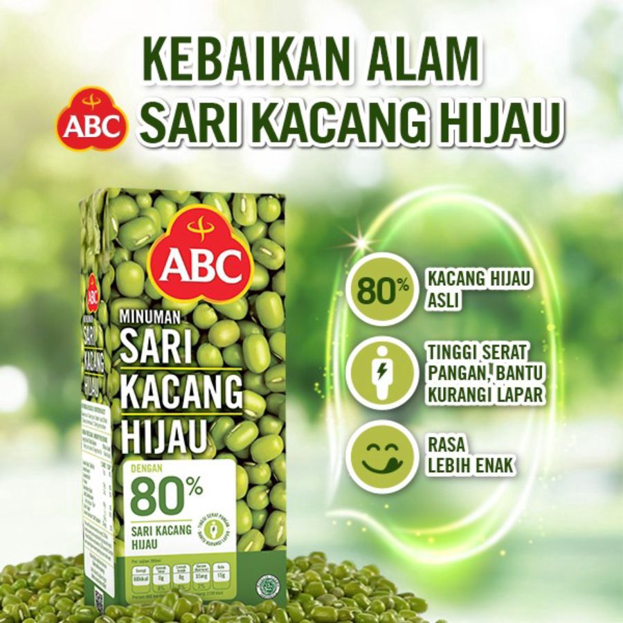 ABC Sari Kacang Hijau 250ml | ASTRO