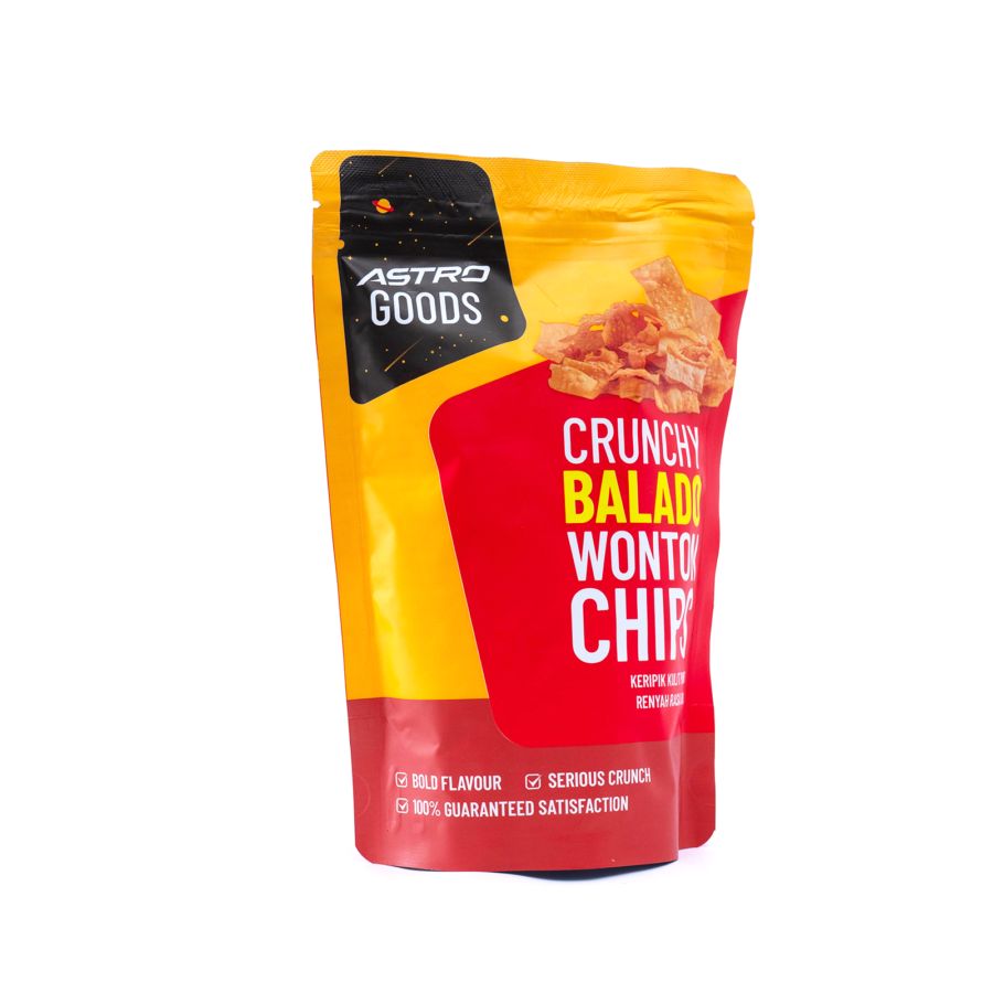 Crunchy Balado Wonton Chips - Astro Goods 60gram | ASTRO