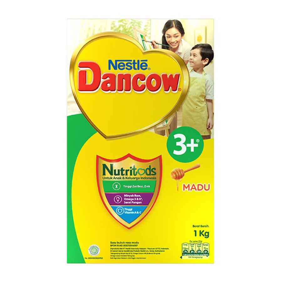 Dancow 3+ Madu 3-5 Tahun Susu Formula 1kg | ASTRO