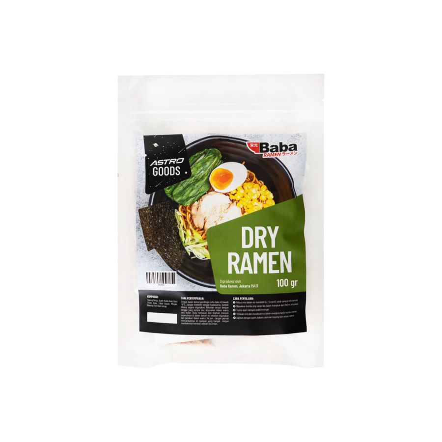 Dry Ramen Astro Goods x Baba Ramen 100gram | ASTRO