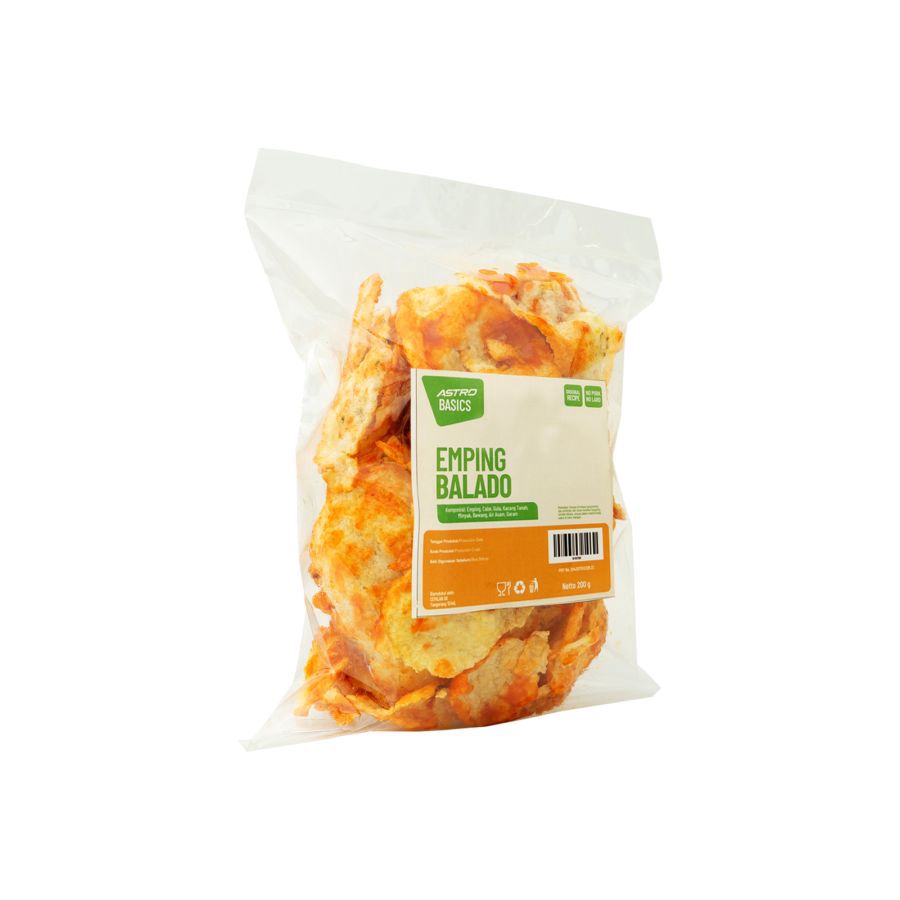 Emping Balado - Astro Basics 200gram | ASTRO Emping Balado - Astro Basics 200gram | ASTRO