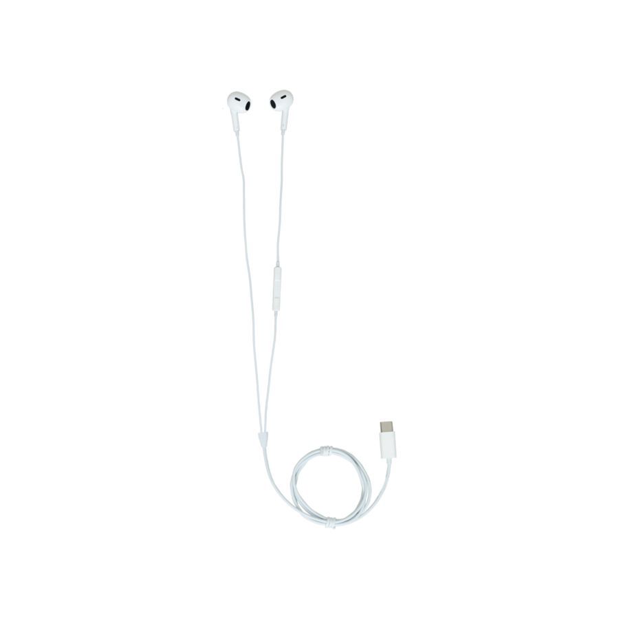 Handsfree Wired Earphone Type-C Putih - Astro Goods | ASTRO