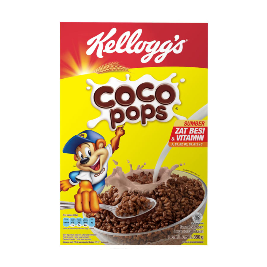 Kellogg's Coco Pops/Cereal 350gram | ASTRO