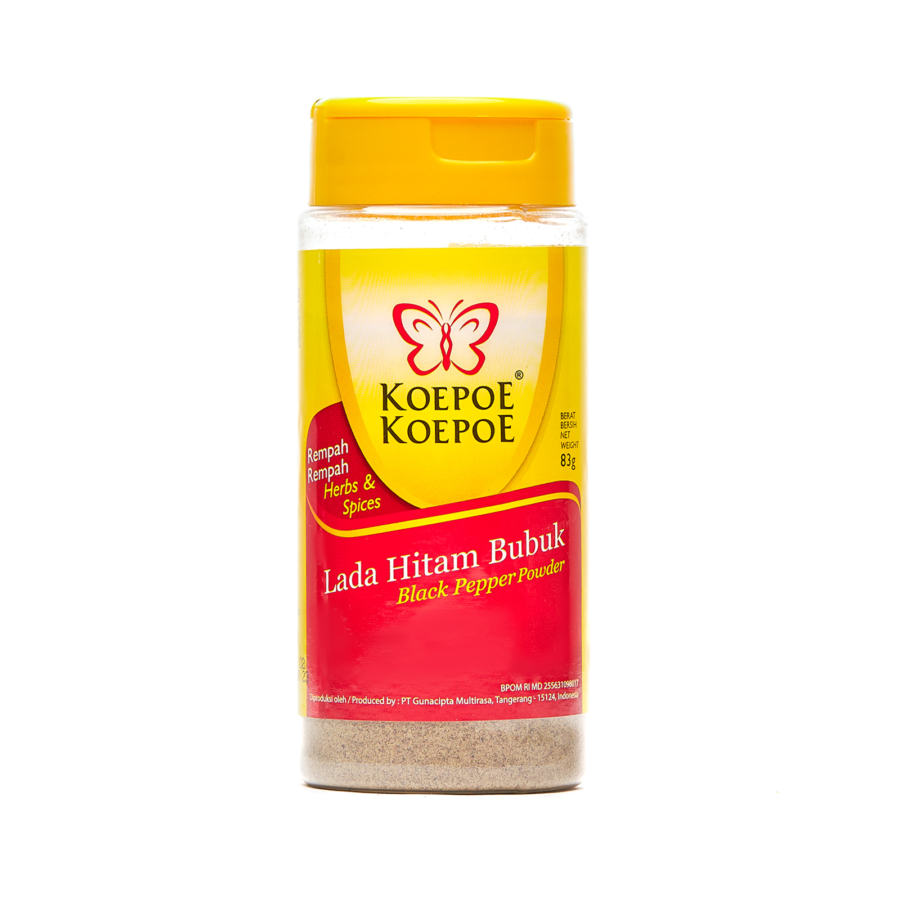 Koepoe Koepoe Lada Hitam Bubuk/Black pepper Powder 83gram | ASTRO