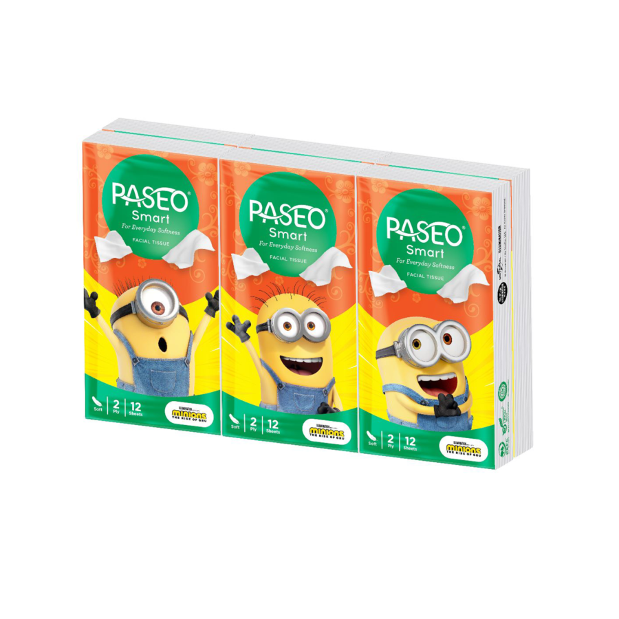Paseo Smart Hanky Tisu Wajah 6packs | ASTRO