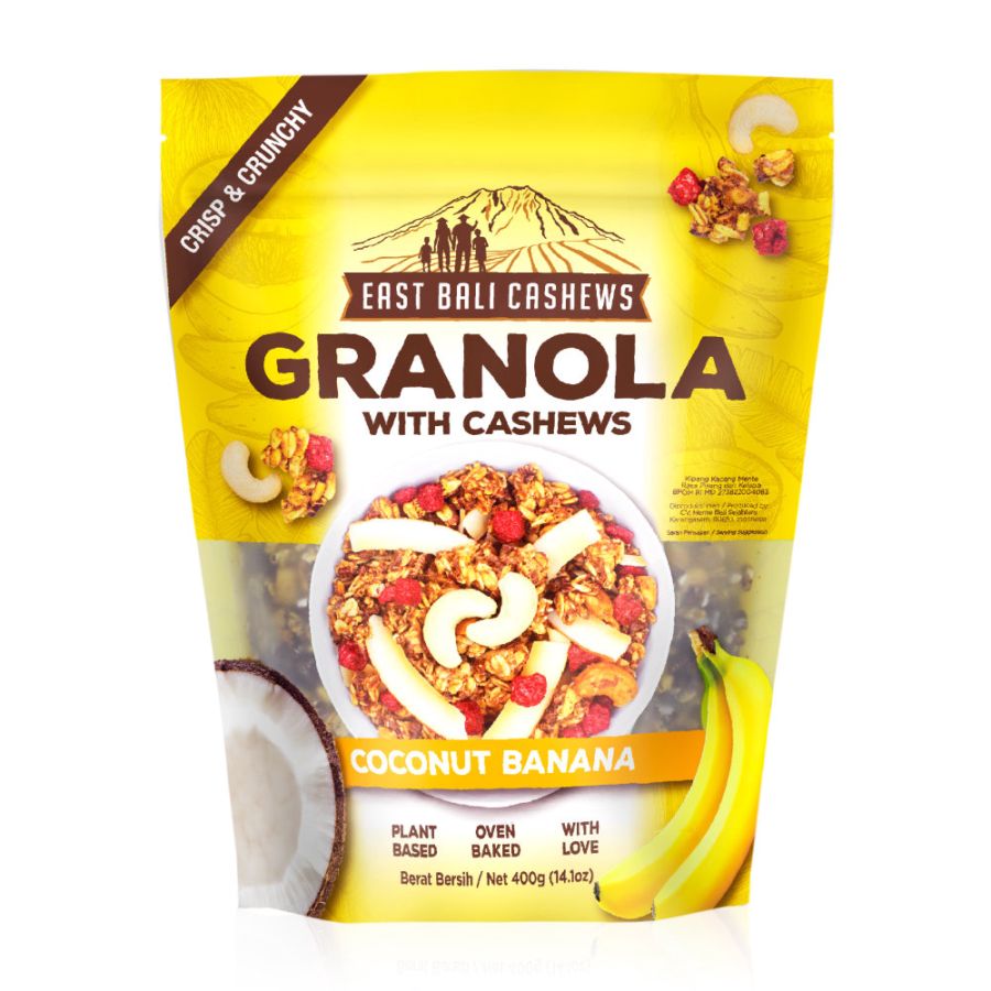 YAVA Granola Coconut Banana 400gram | ASTRO