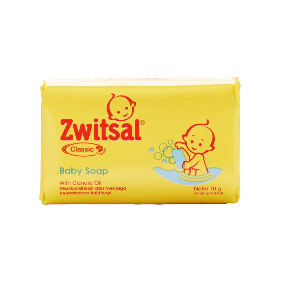 Zwitsal Baby Bar Soap Classic/Sabun Batang 70gram | ASTRO