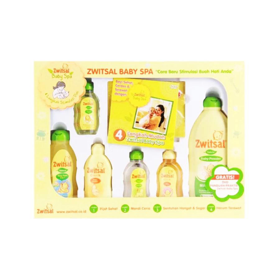 Zwitsal Baby Spa Gift Kebersihan Bayi Box 1box | ASTRO