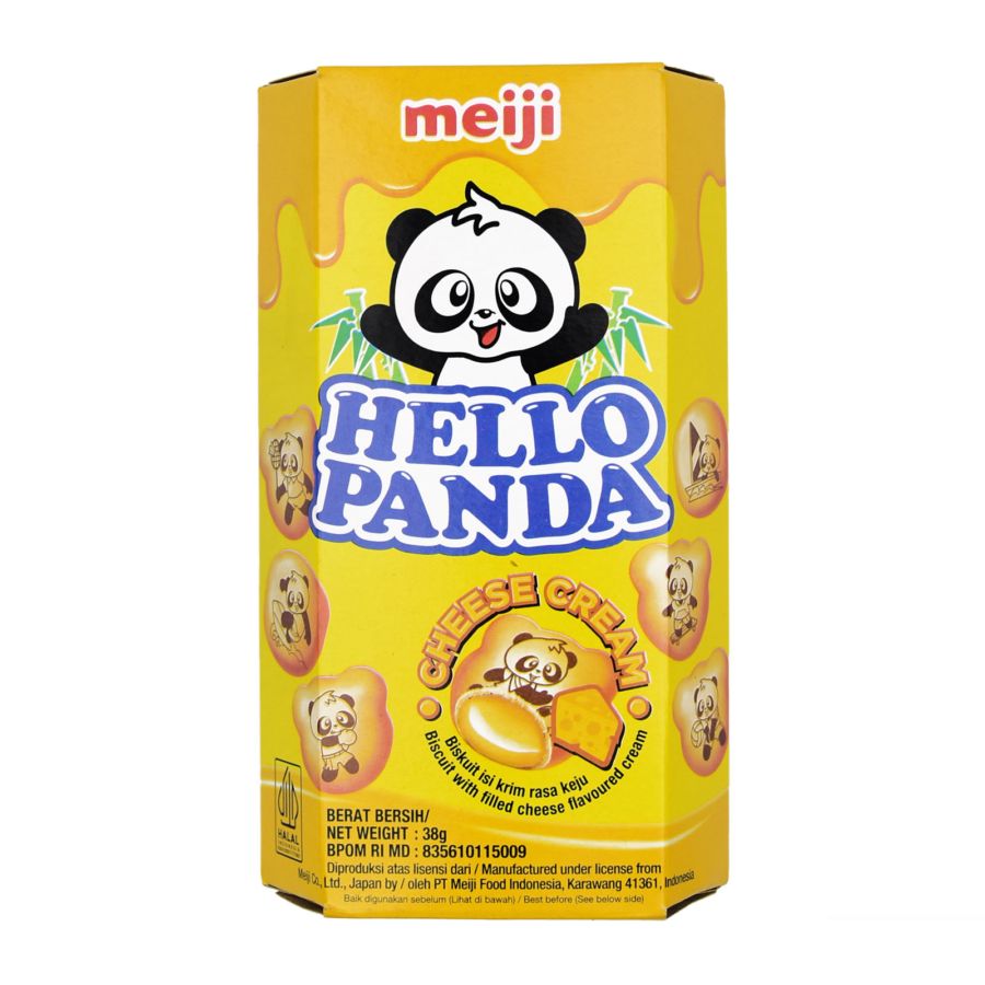 Meiji Hello Panda Cheese 38gram | ASTRO