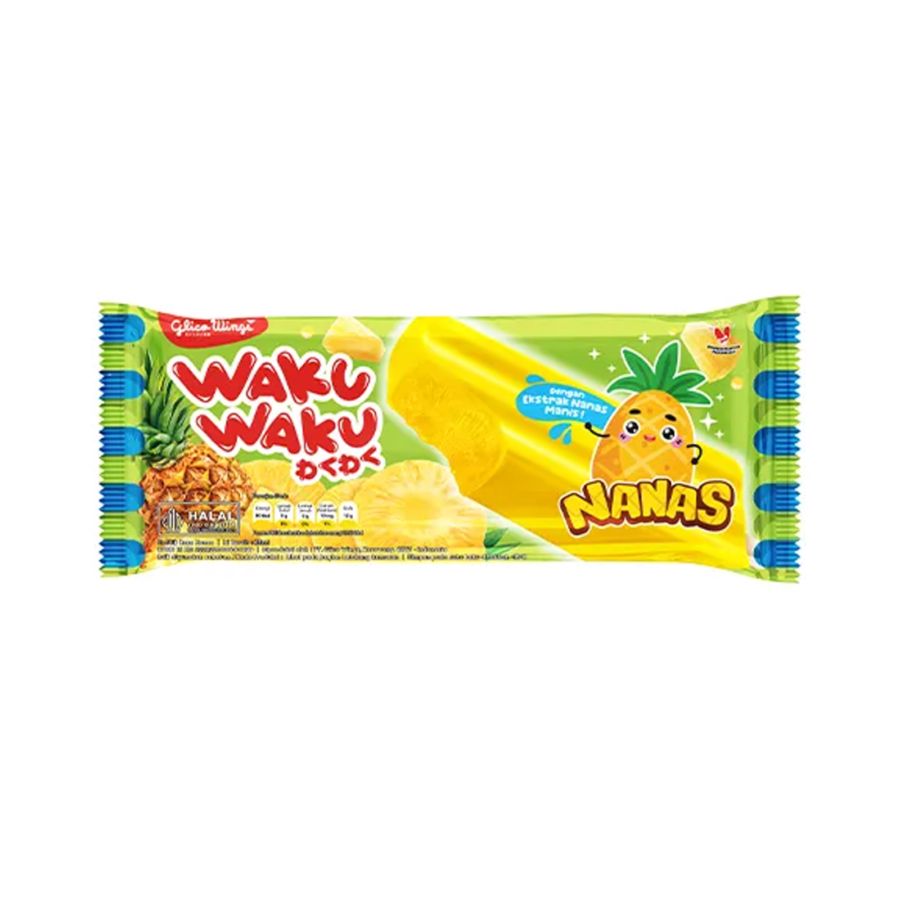 Glico Wings Waku Waku Nanas Stick 65ml | ASTRO Glico Wings Waku Waku Nanas Stick 65ml | ASTRO