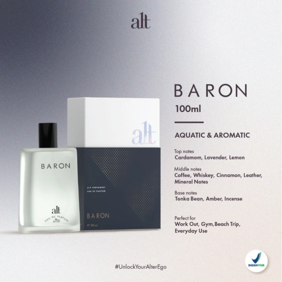 ALT Perfumery Baron Single Pack Eau De Parfum 5ml | ASTRO