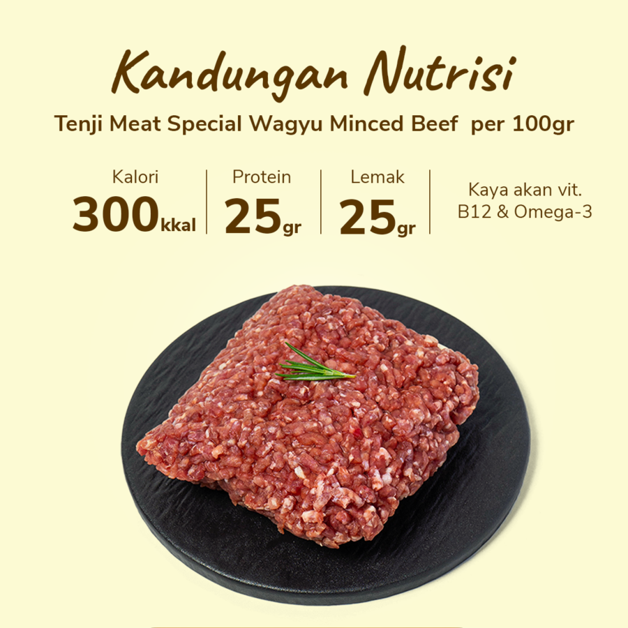 Special Wagyu Minced Beef Tenji Meat 500gram | ASTRO