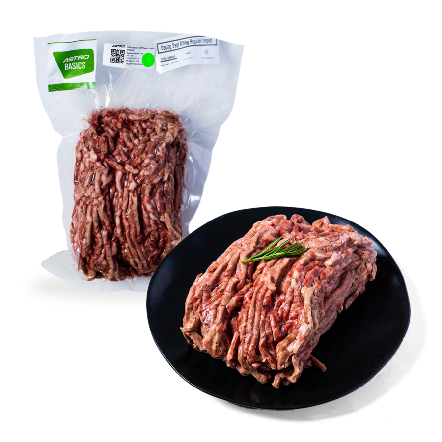 Daging Sapi Giling Reguler Import Imperfect 500gram | ASTRO