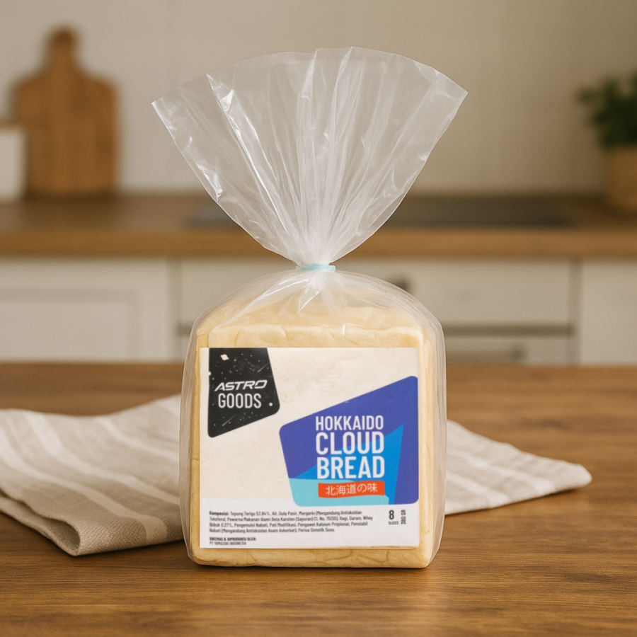 Hokkaido Cloud Bread Roti Tawar Astro Goods 380gram | ASTRO